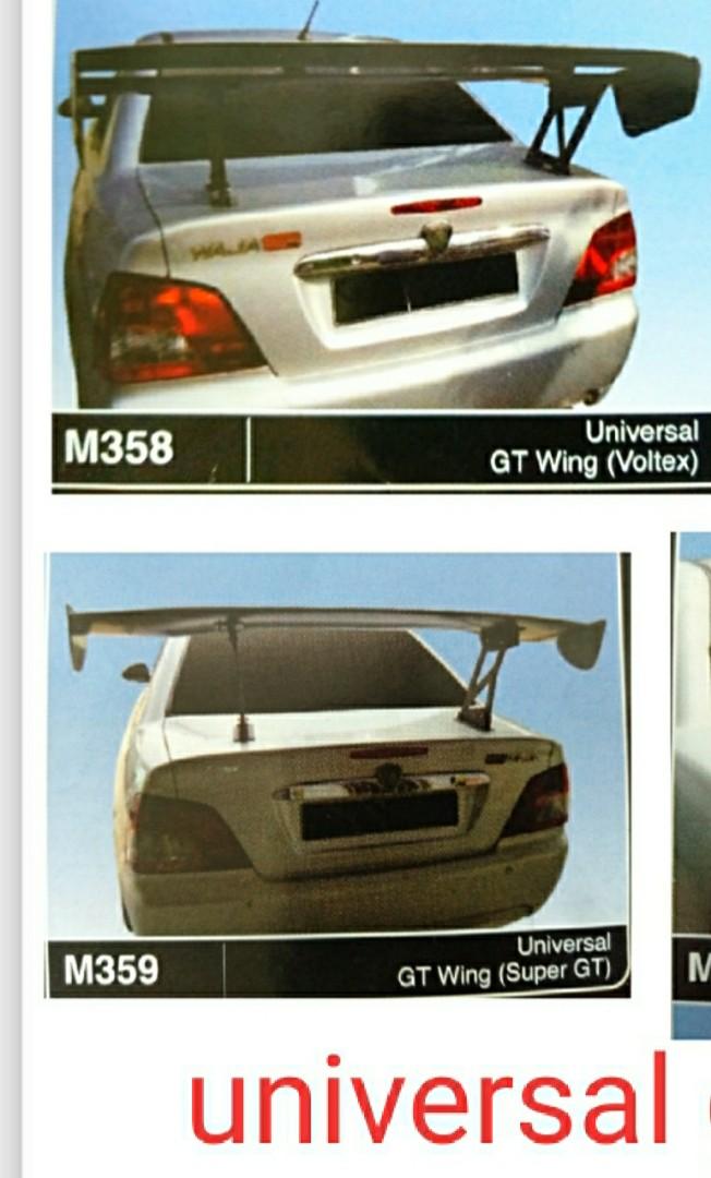 Gt wing bodykit universal proton big size, Auto Accessories on Carousell
