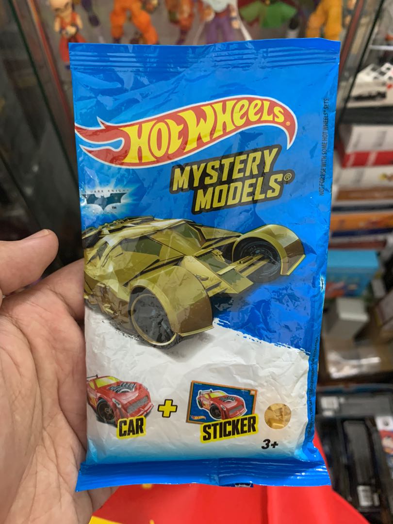 Hot Wheels Mystery Models Gold Batmobile Tumbler, Hobbies & Toys, Toys ...