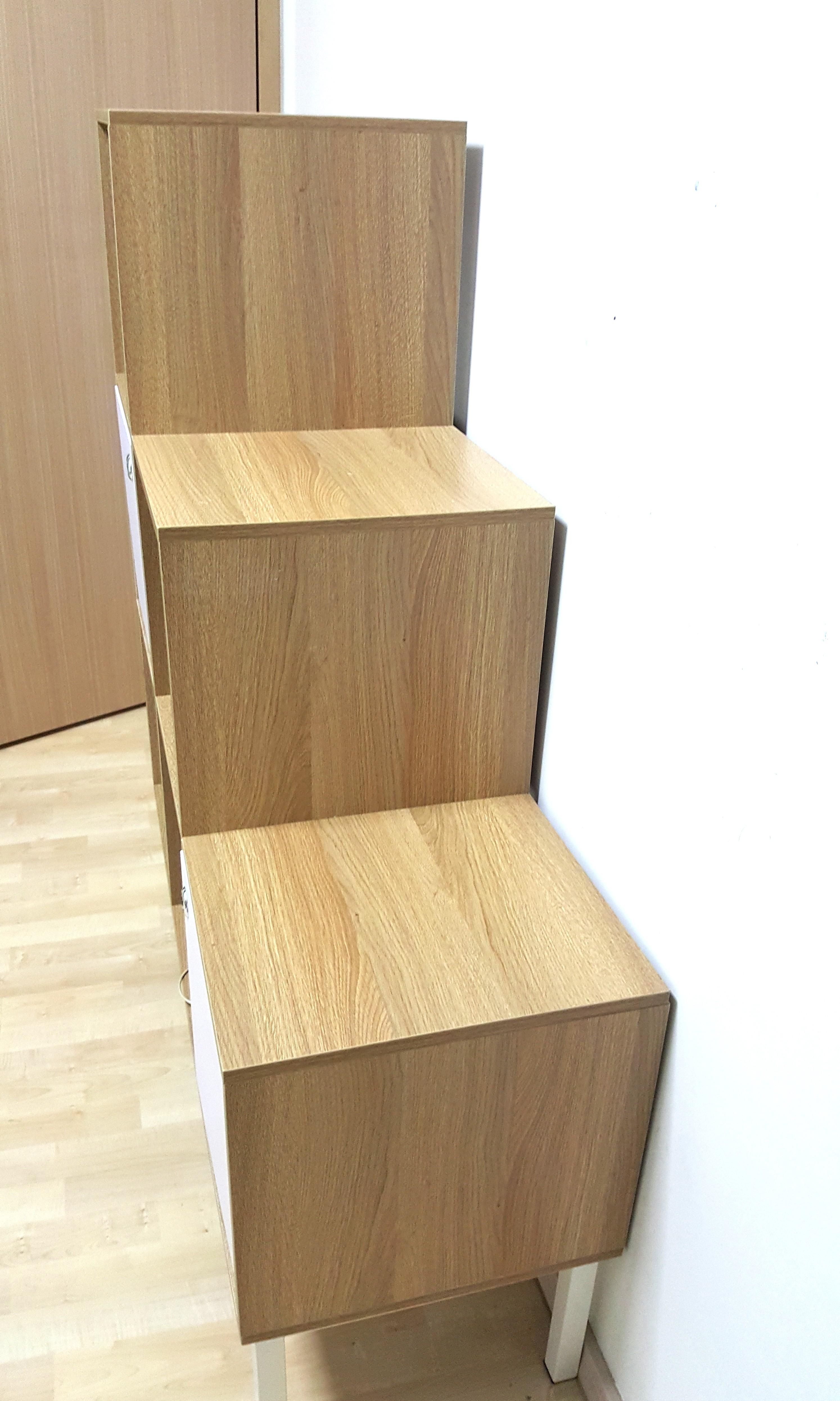 Layered Bookshelf, Bookcase, Wooden, Furniture & Home Living, Furniture ...