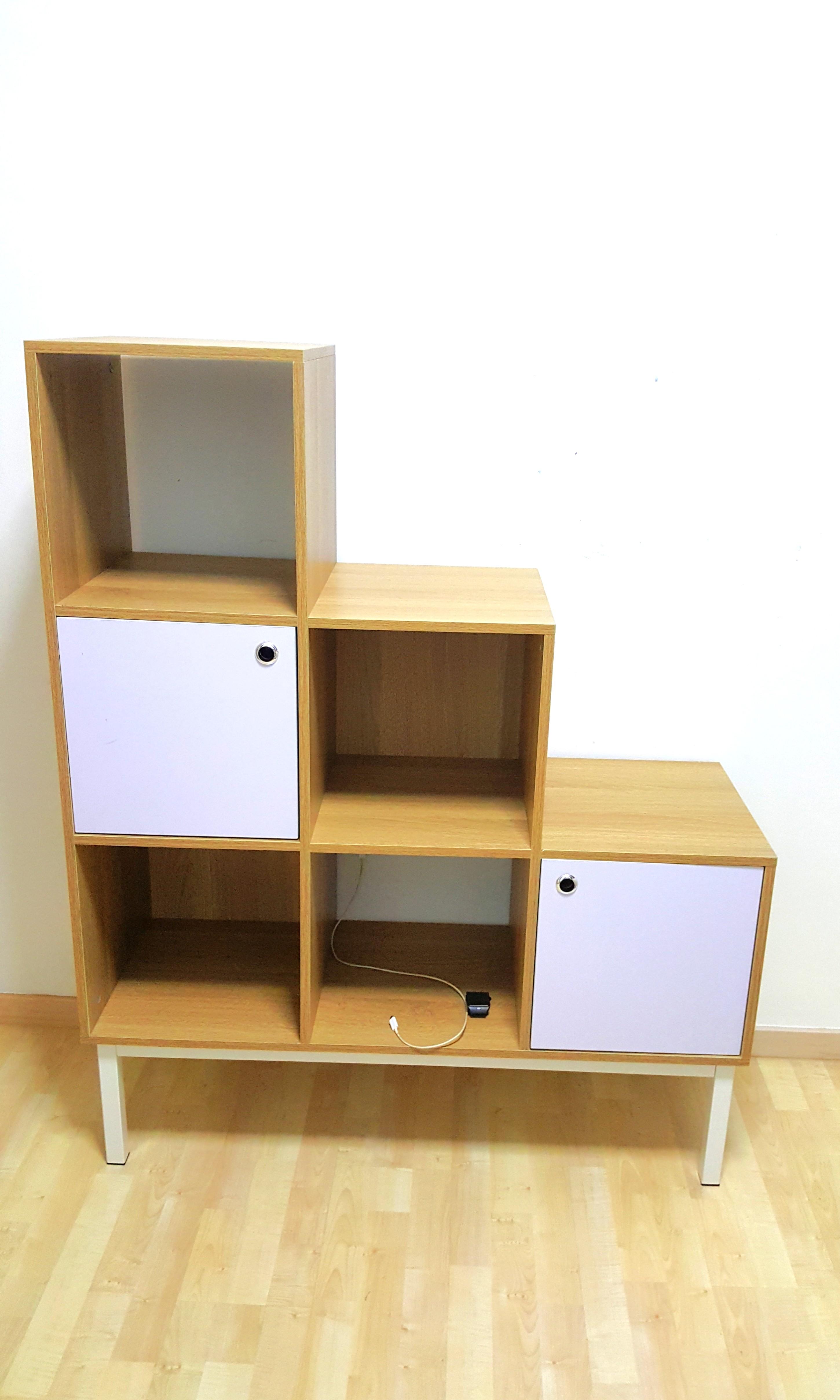 Layered Bookshelf, Bookcase, Wooden, Furniture & Home Living, Furniture ...