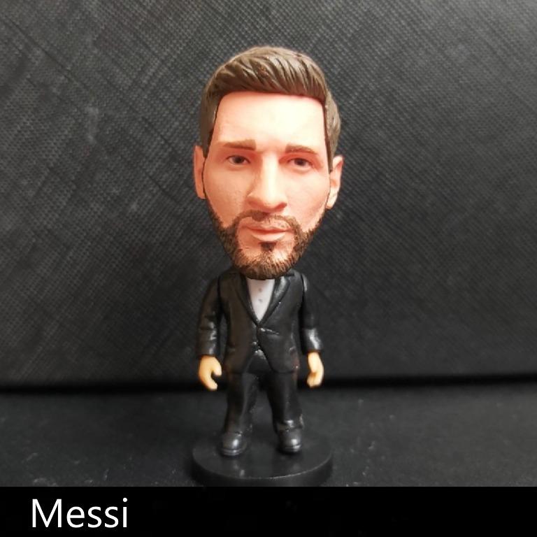 Lionel Messi in Black Suit Figurine, Hobbies & Toys, Toys & Games on ...
