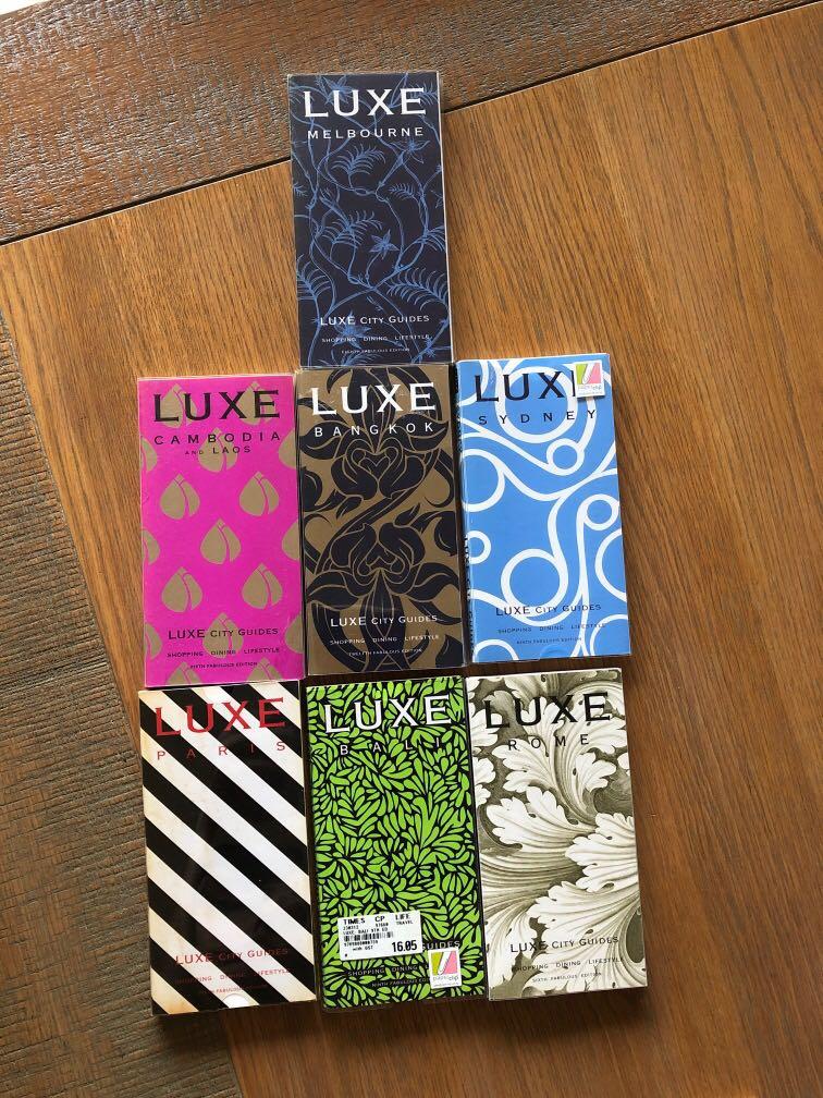 Luxe Travel guides x 7, Hobbies & Toys, Books & Magazines, Fiction ...