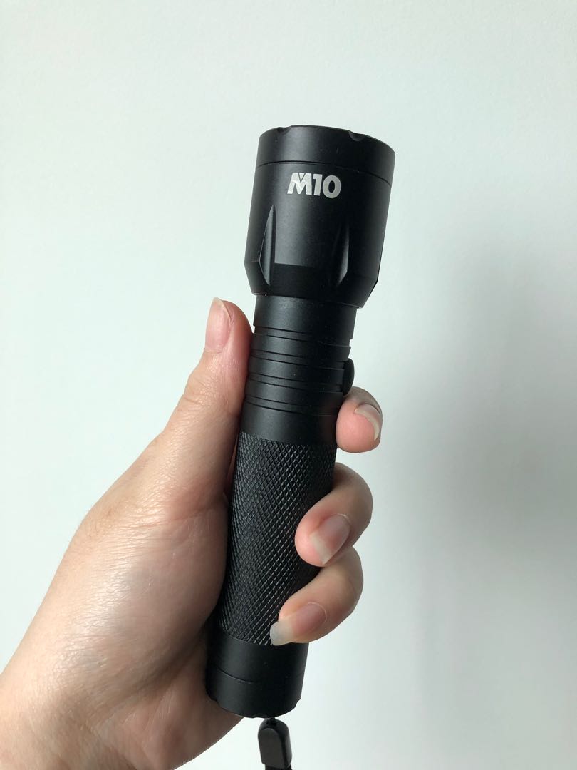 M10 TORCH LIGHT/ FLASHLIGHT, Sports Equipment, Hiking & Camping on ...