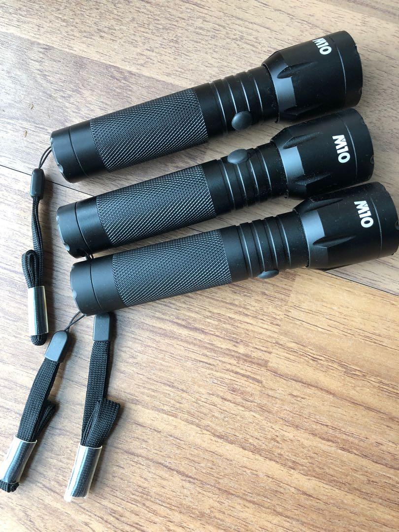 M10 TORCH LIGHT/ FLASHLIGHT, Sports Equipment, Hiking & Camping on ...