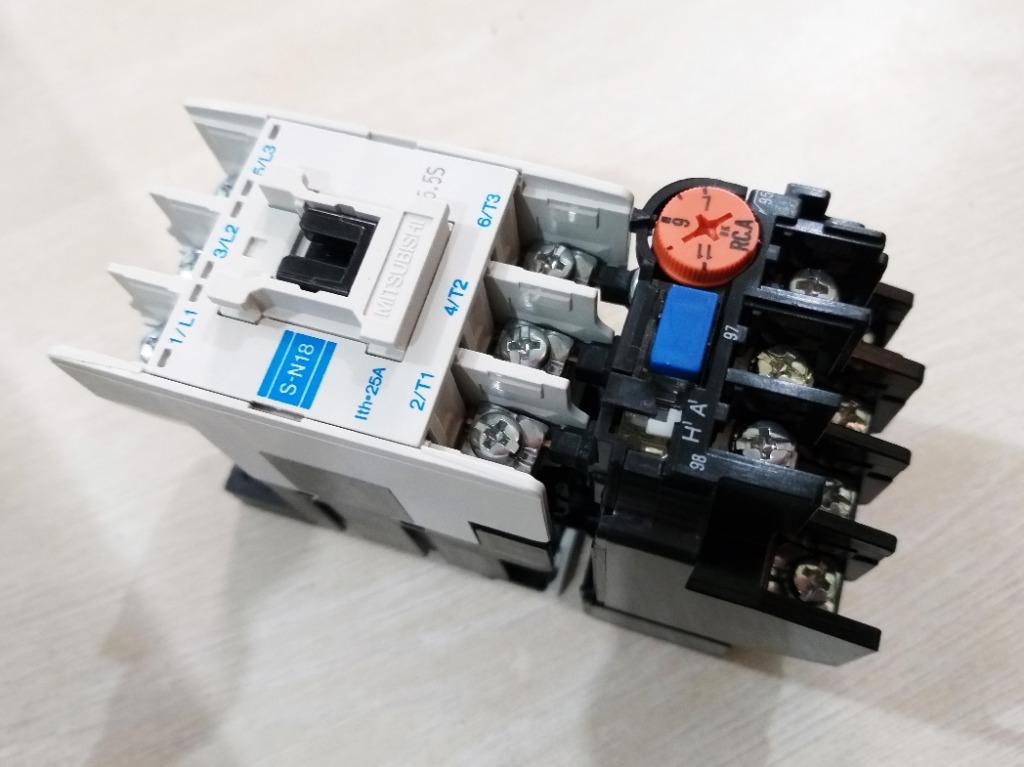 Magnetic Contactor S-N18 110V Mitsubishi Magnetic Switch 18 Amperes ...