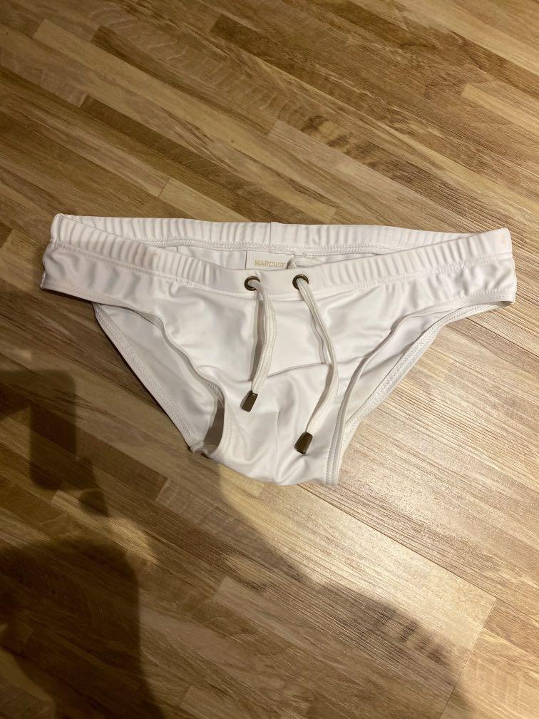 Marcuse Arrest Me swim brief white, Men's Fashion, Clothes, Others on ...