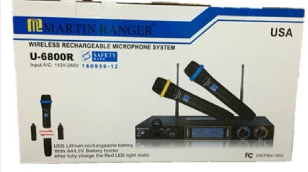 Martin ranger mic u6800r, Audio, Other Audio Equipment on Carousell