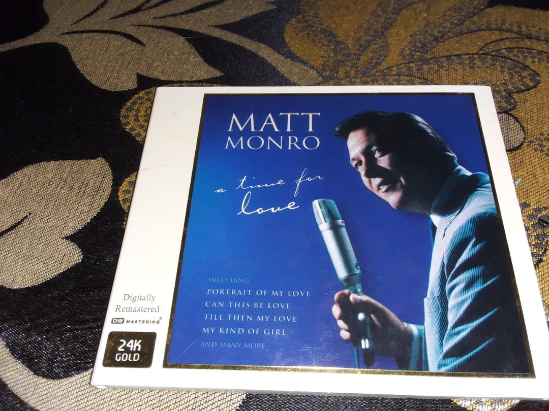 MATT MONRO 24K ORIGINAL GOLD CD AUDIOPHILE, TV & Home Appliances, TV ...