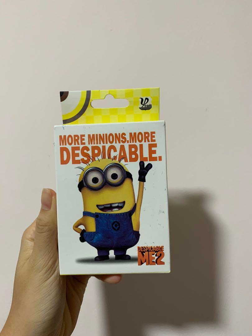 Minion poker card, Hobbies & Toys, Toys & Games on Carousell