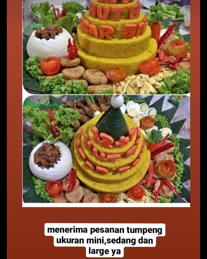 Nasi Tumpeng, Makanan & Minuman, Kue-kue di Carousell