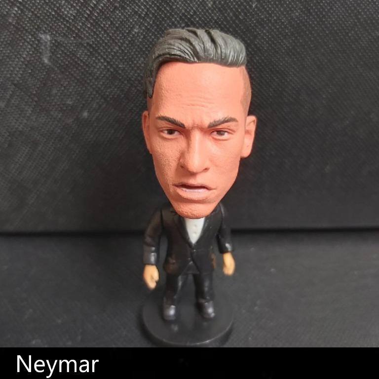 Neymar JR in Black Suit Figurine, Hobbies & Toys, Toys & Games on Carousell