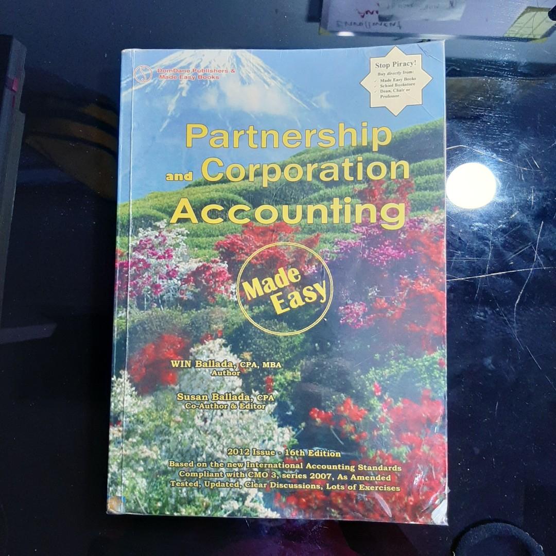 Partnership and Corporation Ballada, Hobbies & Toys, Books & Magazines ...