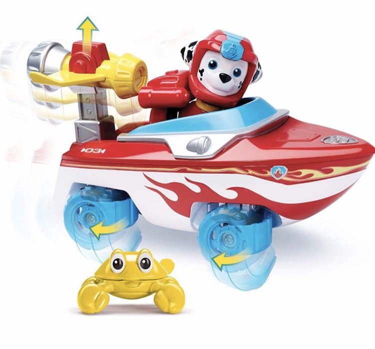 Paw Patrol - Sea Patrol Marshall, Transforming Vehicle and Bonus Sea ...