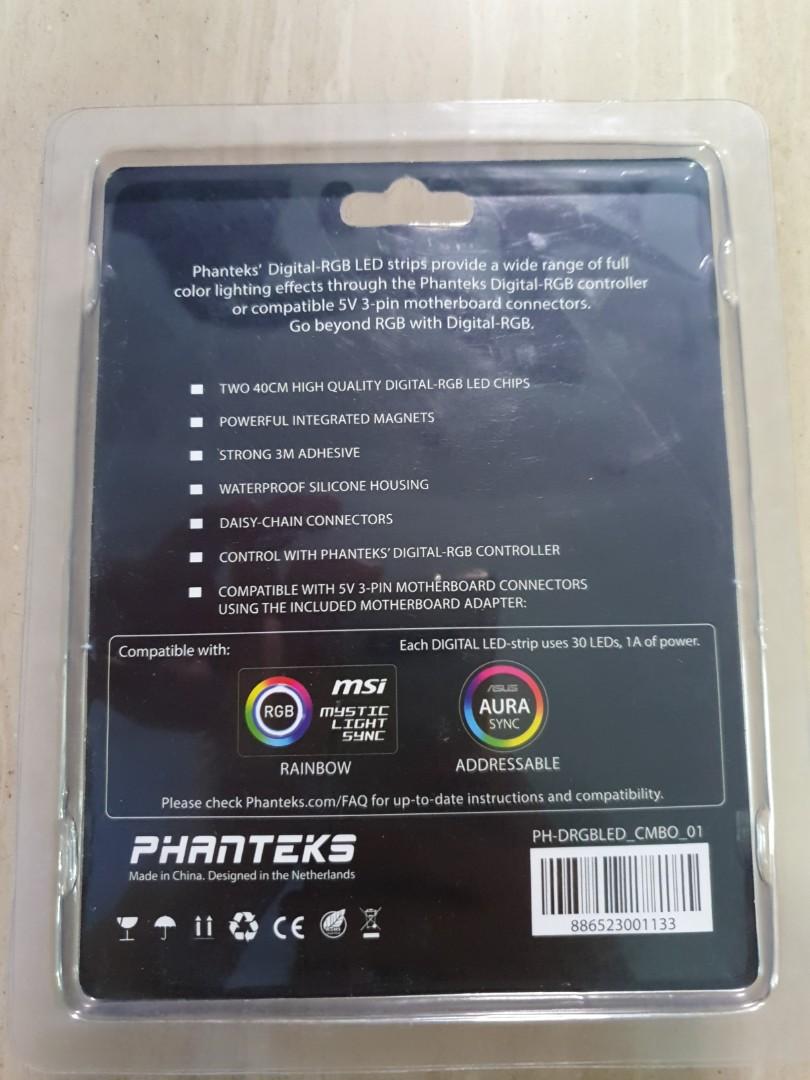 Phanteks Digital RGB Combo Sets, Electronics, Computer Parts ...