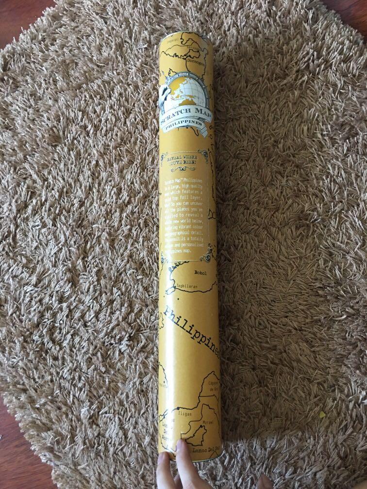 Philippine Scratch Map, Hobbies & Toys, Memorabilia & Collectibles ...