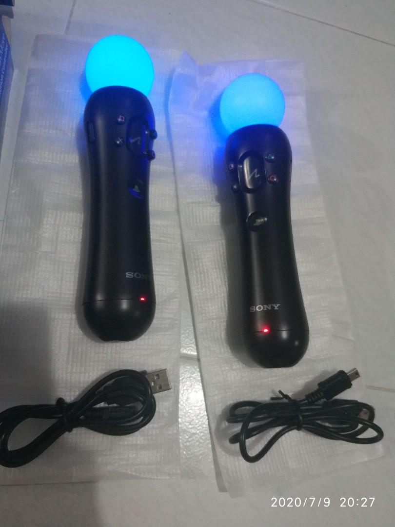 Ps4 Move Motion Controller x2, Video Gaming, Gaming Accessories ...