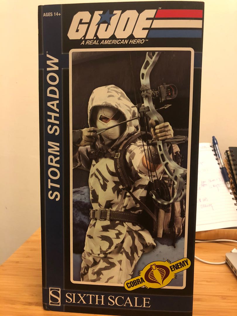 Sideshow G.I. JOE Storm Shadow Camo Suit 1/6 Scale, Hobbies & Toys ...