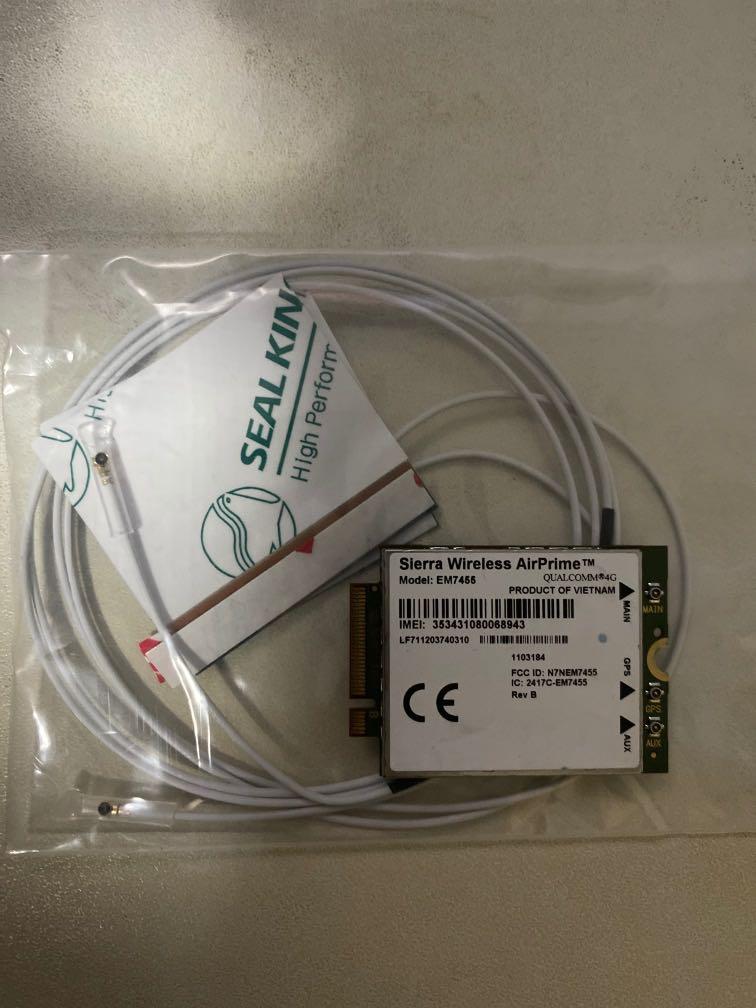 Sierra Wireless EM7455 (Dell DW5811e WWAN Card) LTE Chipset for dell ...
