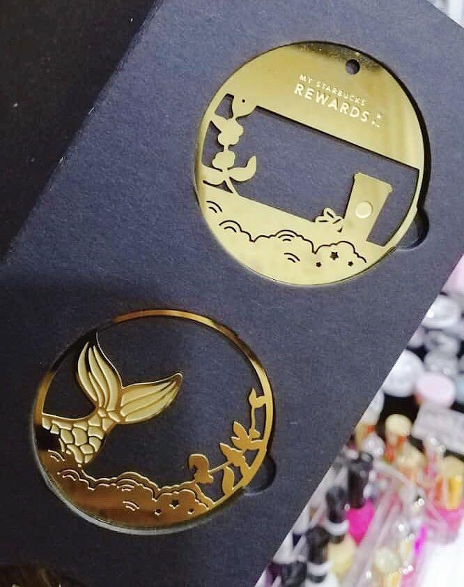 Starbucks 20th Anniversary card & 3 PCs bookmark, Luxury, Accessories ...