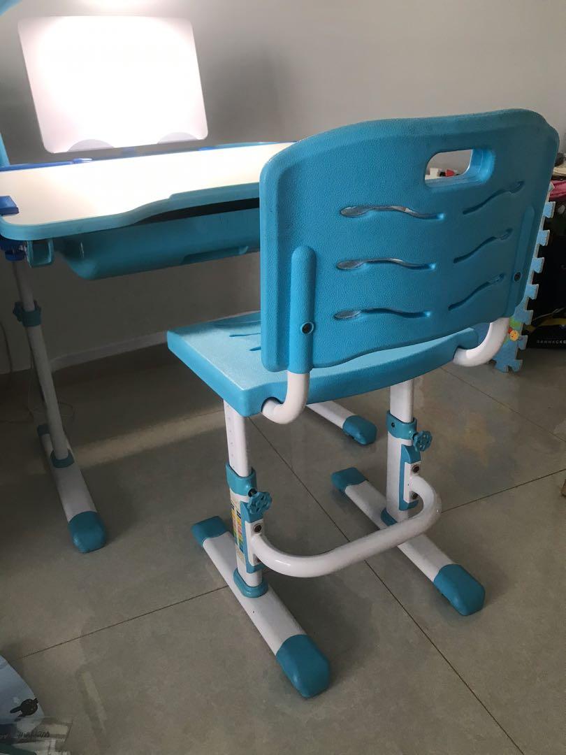 Student study table& chair, Babies & Kids, Baby Nursery & Kids ...