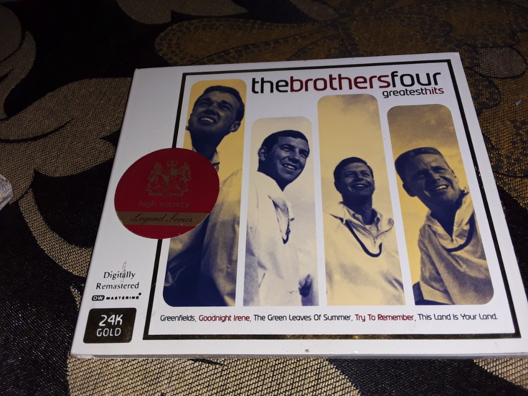 THE BROTHERS FOUR ORIGINAL 24K GOLD CD AUDIOPHILE, Music & Media, CDs ...