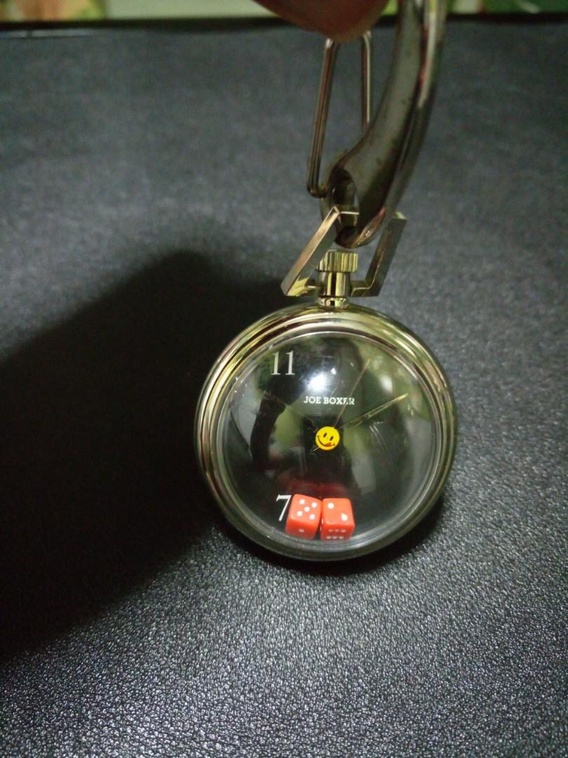 *Vintage* Timex x Joe Boxer Pocket Watch with Double Dices, Women's ...