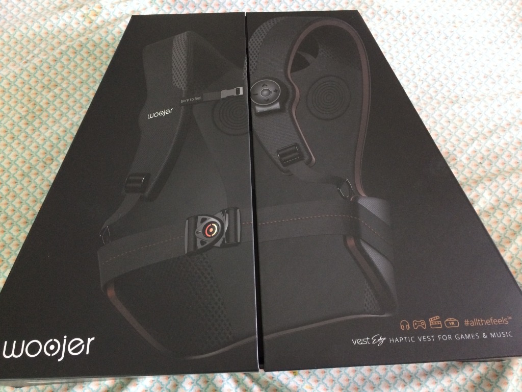 Woojer Vest Edge - Haptic Vest for Games and Music, Computers & Tech ...