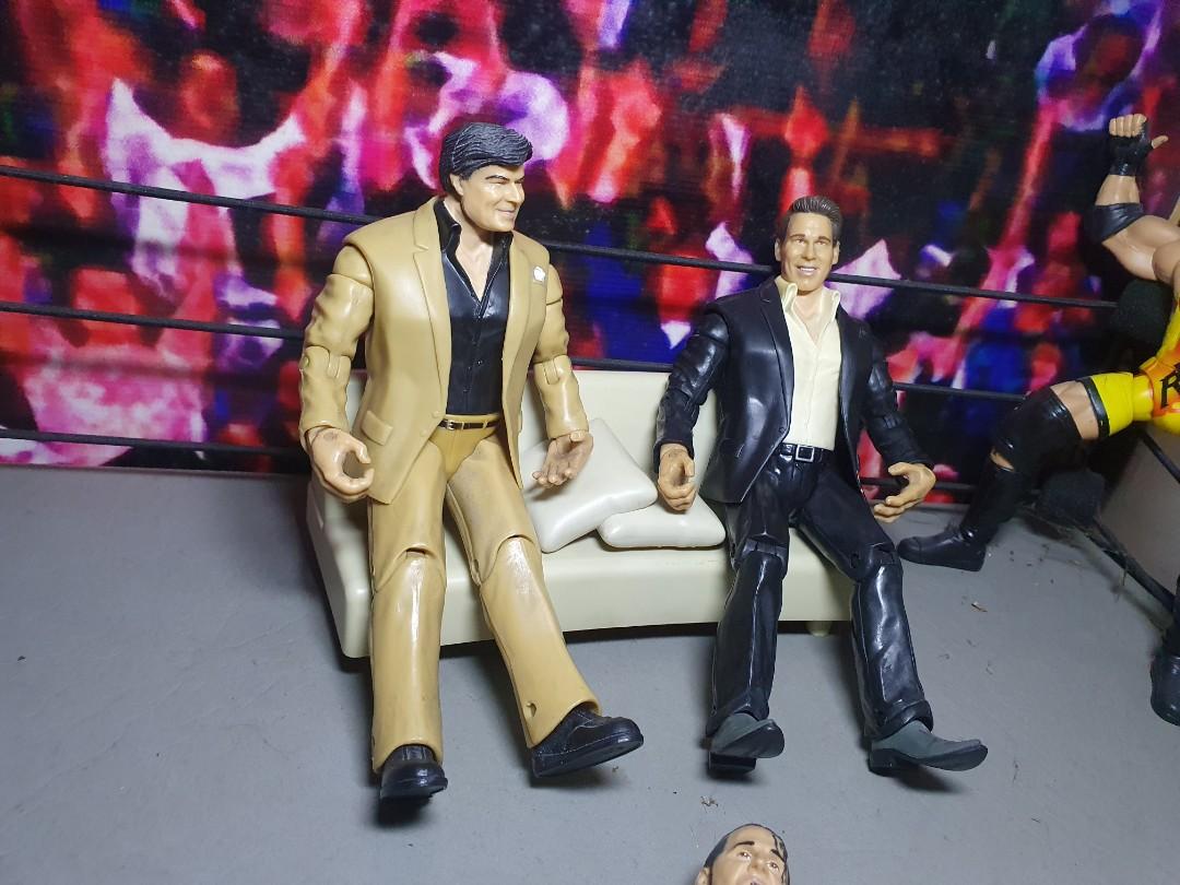 wwe wwf eric bischoff jbj with sofa set, Hobbies & Toys, Toys & Games ...