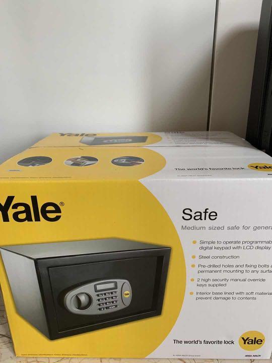 Yale Safe box, Furniture & Home Living, Security & Locks, Locks, Doors ...