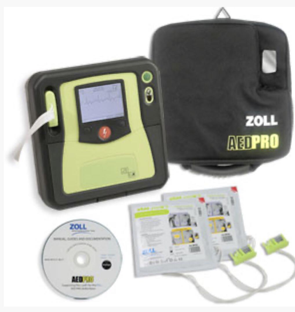 ZOLL AED PRO AUTOMATED EXTERNAL DEFIBRILLATOR, Health & Nutrition ...