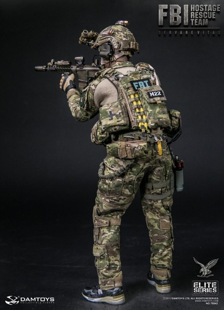 1/6 Scale FBI HRT Hostage Rescue Team Agent, Hobbies & Toys, Toys ...