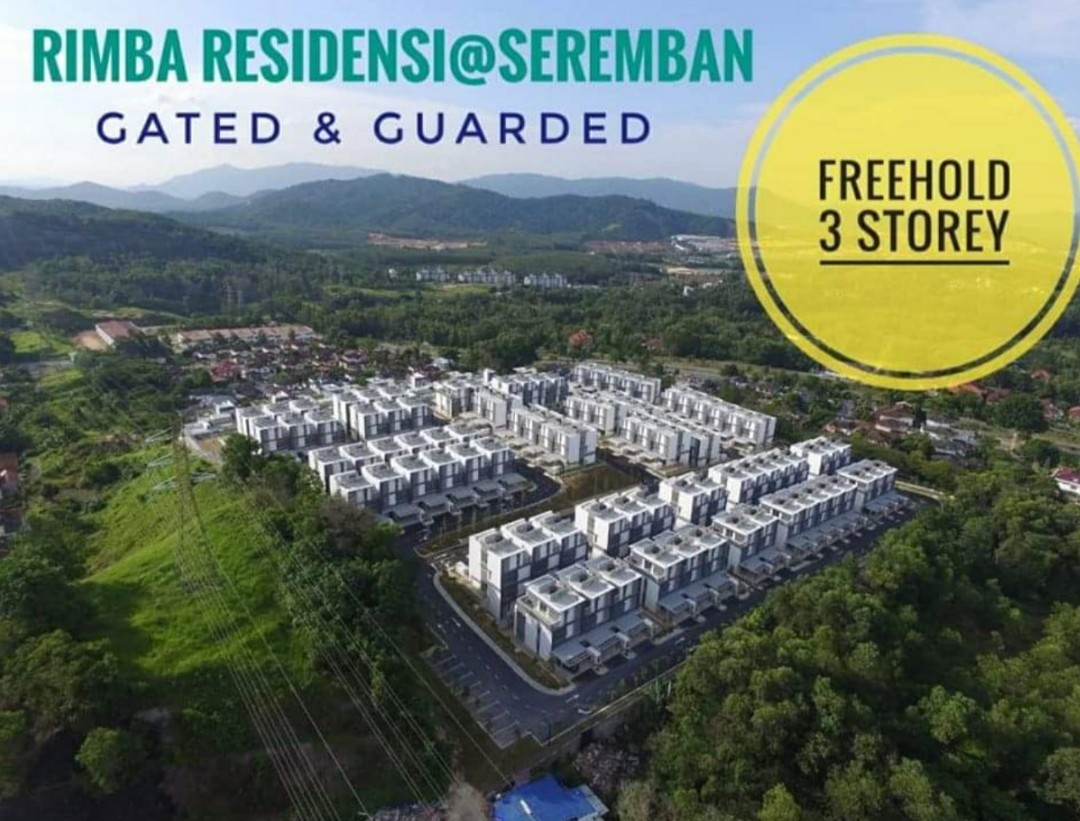 3/3.5 Storey Rimba Residensi Rasah Kemayan, Seremban 2, Property, For ...
