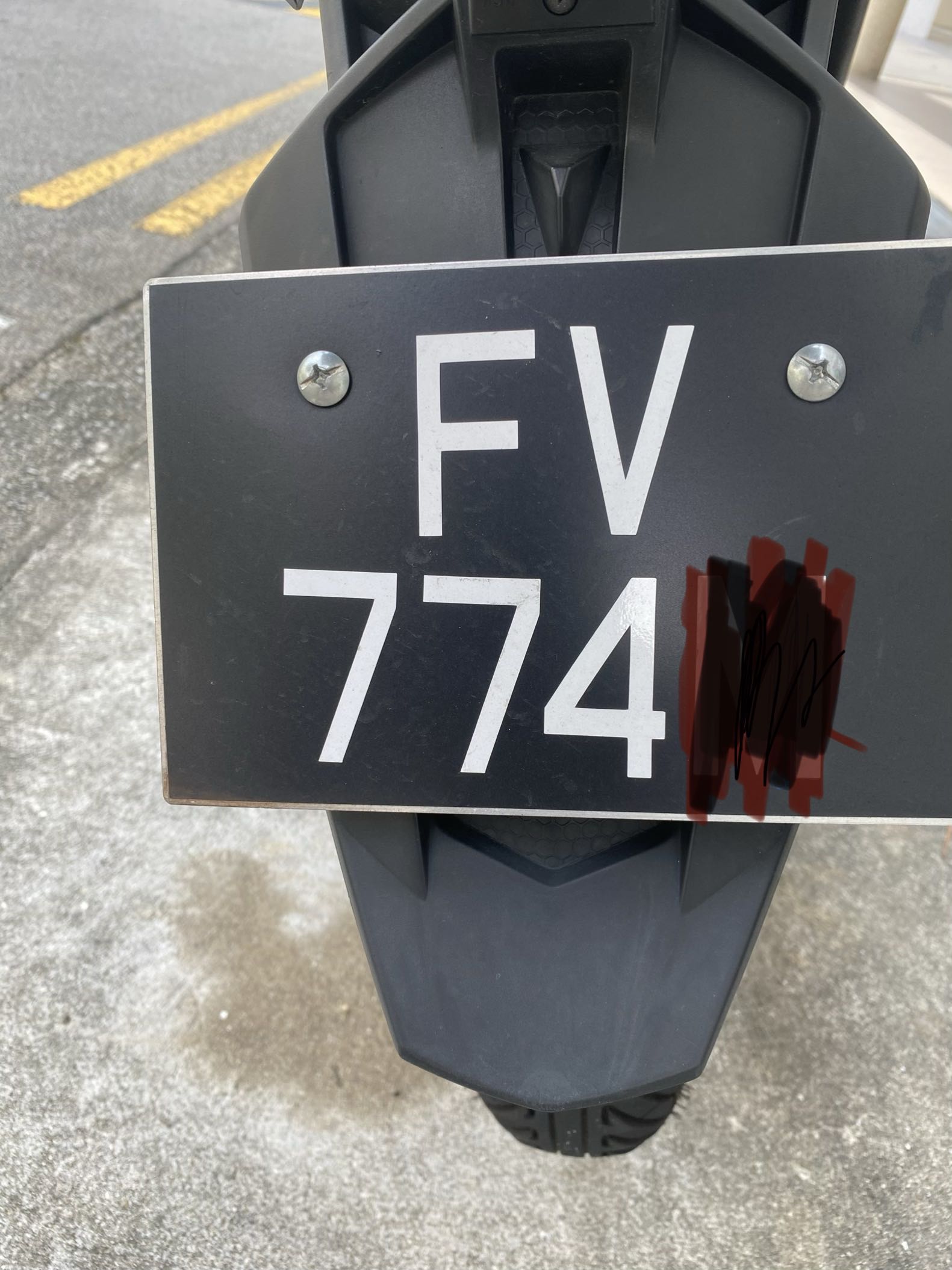 3 digit number plate for sale, Motorcycles, Motorcycle Accessories on ...