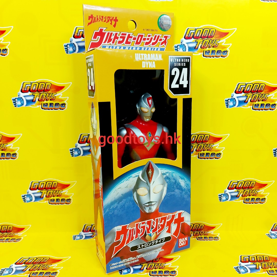 全新 BANDAI ULTRA HERO SERIES UHS 24 ULTRAMAN DYNA STRONG TYPE, 興趣及遊戲, 玩具 ...