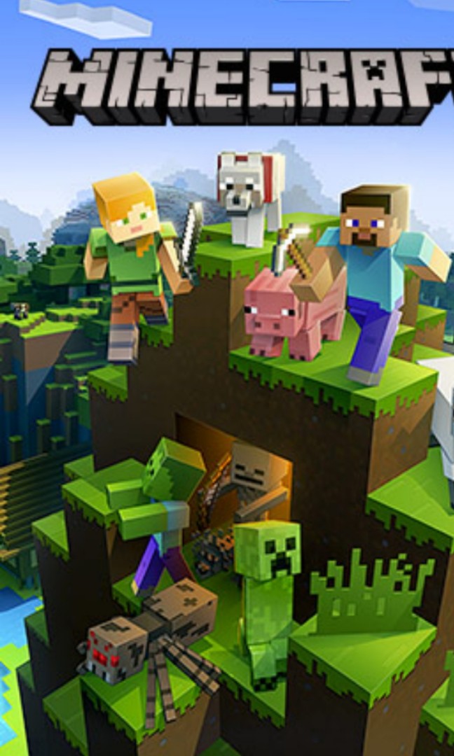 正版 minecraft, 電子遊戲, 遊戲機配件, 遊戲禮物卡及帳戶 - Carousell
