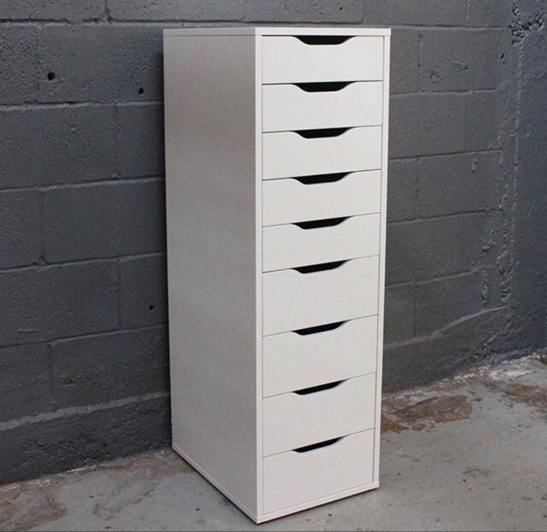 Alex 9-drawers Make up drawers Vanity drawers, Furniture & Home Living ...