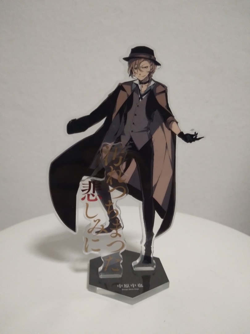 bsd chuuya standee, Hobbies & Toys, Memorabilia & Collectibles, Fan ...