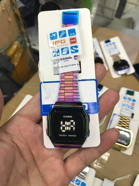 Casio Touch Watch, Women's Fashion, Watches & Accessories, Watches on ...