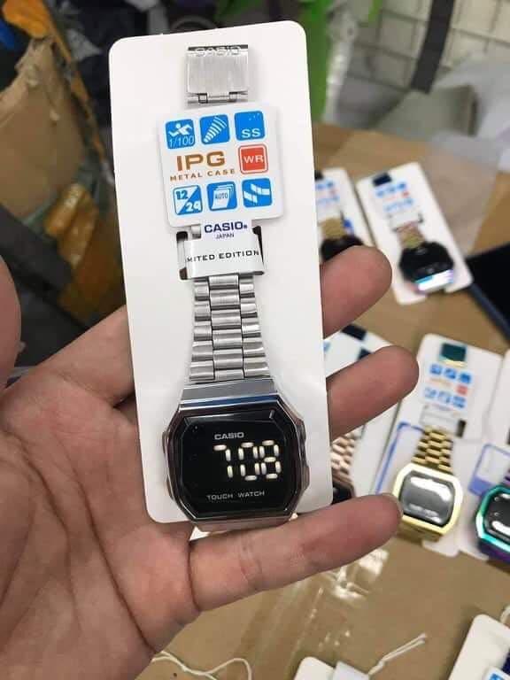 Casio Touch Watch, Women's Fashion, Watches & Accessories, Watches on ...