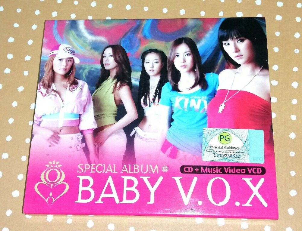 CD VCD Kpop Baby Vox V.o.x Yoon Eun-Hye - Special Album 精選專輯新加坡版 ...