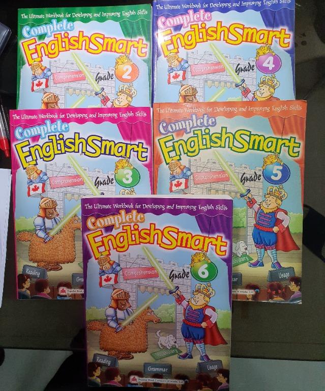 Complete EnglishSmart (Grade 2 to 6) 5 Books, Hobbies & Toys, Books ...