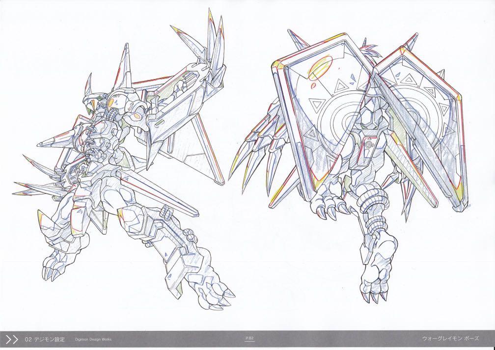 Digimon Adventure tri. Design Works Art book, Hobbies & Toys ...