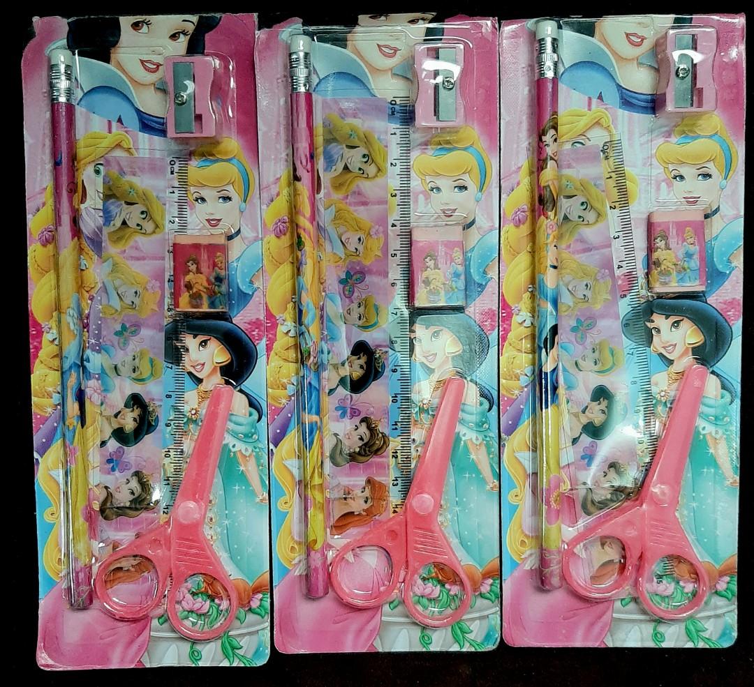 Disney Princesses School Supplies Set of 3, Babies & Kids, Babies ...