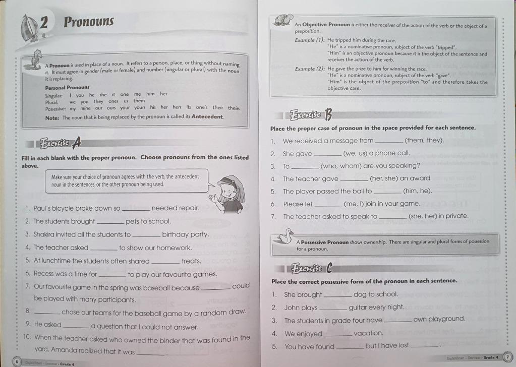English Smart Grammar Grade 4 to Grade 6 (3 books), Hobbies & Toys ...