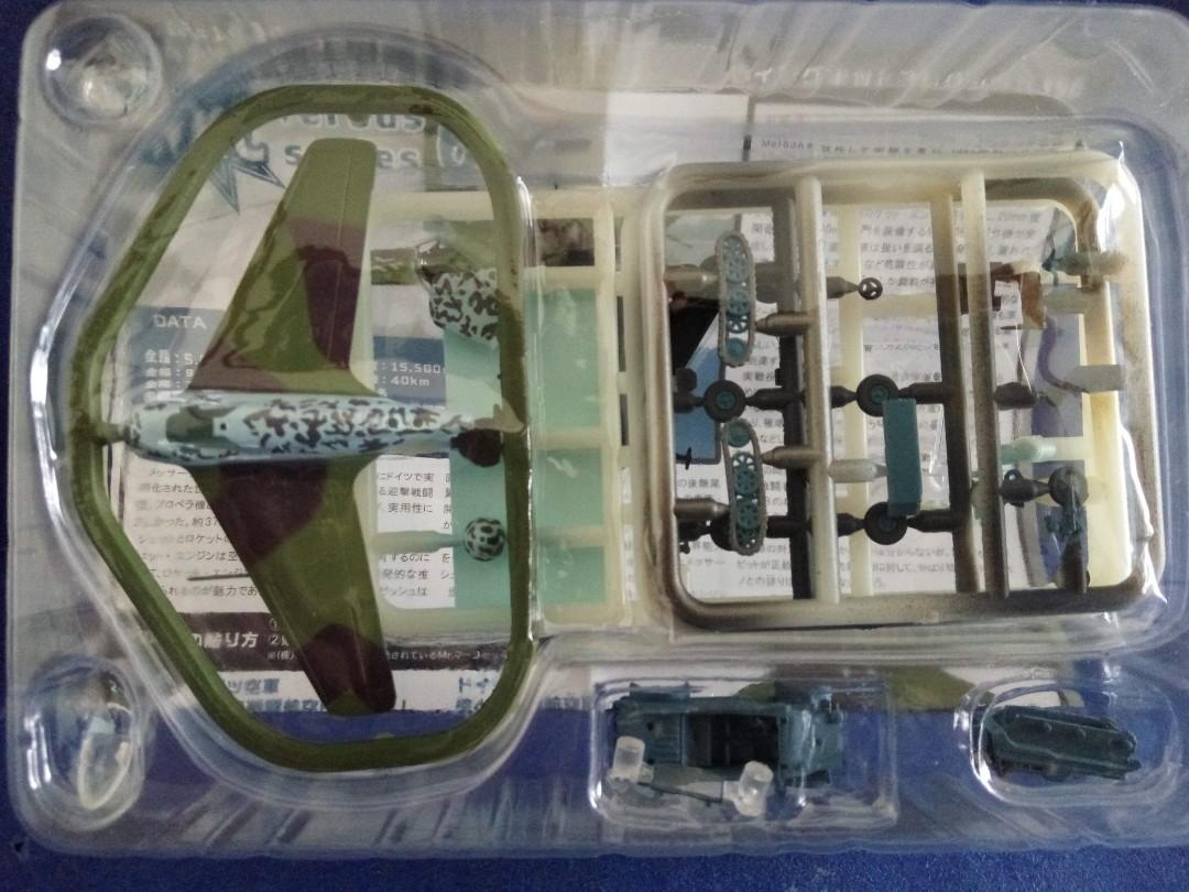 F-TOYS VS6 1/144 WWII FIGHTER Me163B Komet Kubelwagen/Kettenkrad German Air Force 2nd Reserve ...