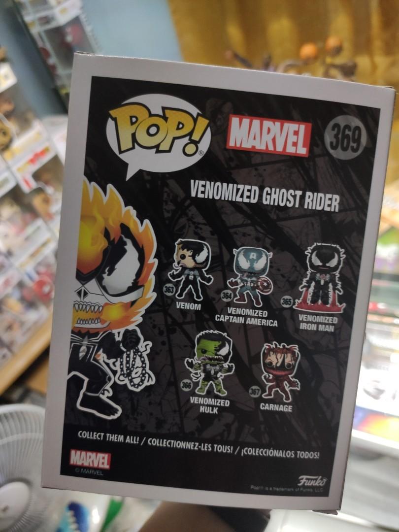 Funko pop Venomized Ghost Rider, Hobbies & Toys, Toys & Games on Carousell