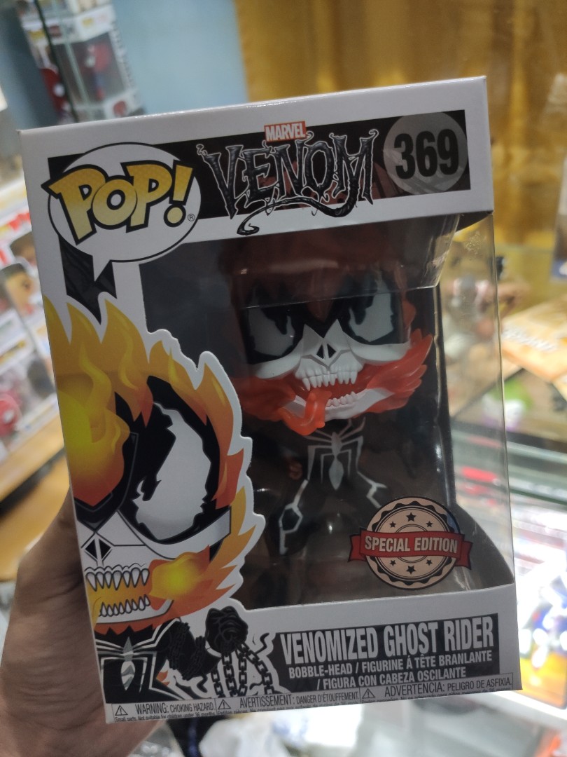 Funko pop Venomized Ghost Rider, Hobbies & Toys, Toys & Games on Carousell
