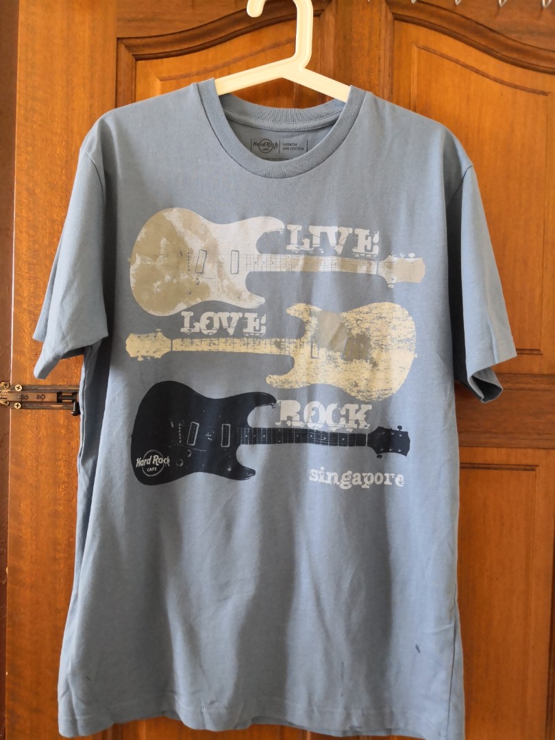 Hard Rock Singapore, Men's Fashion, Tops & Sets, Tshirts & Polo Shirts ...