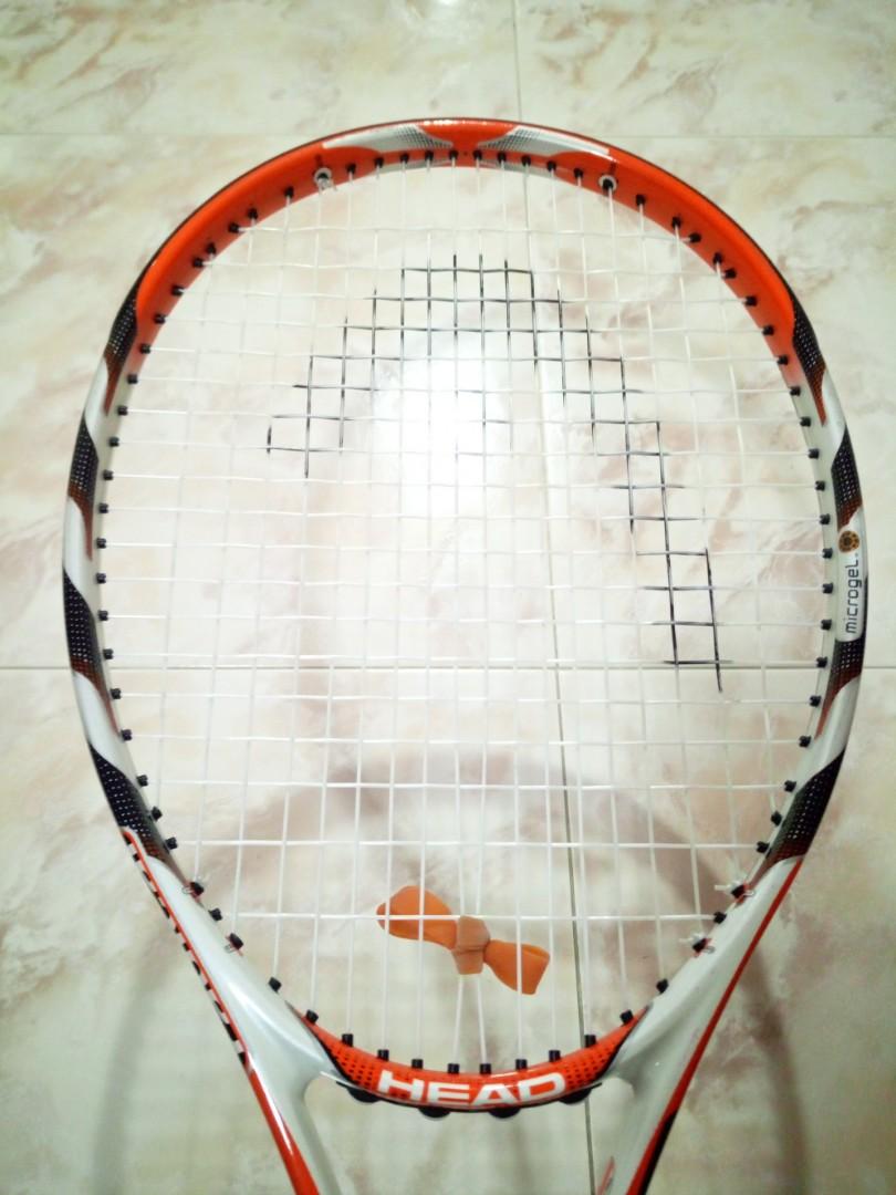 Head Microgel Radical Oversize Tennis Racquet, Sports Equipment, Sports ...