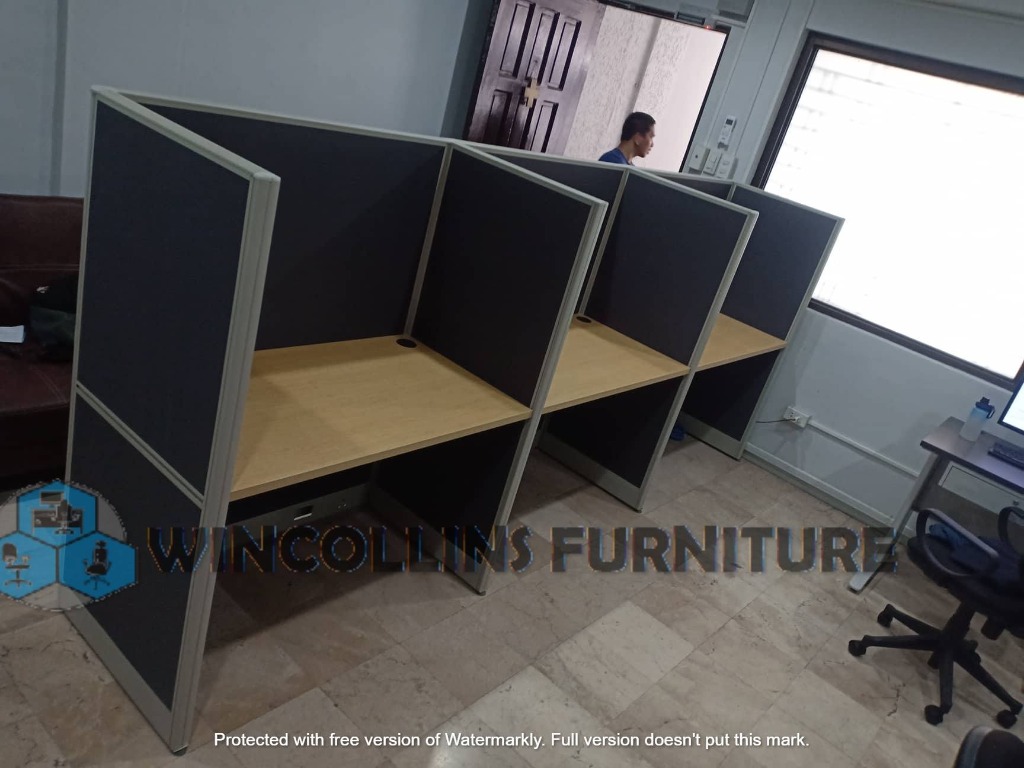 High office partition/office cubicles, Furniture & Home Living, Office ...